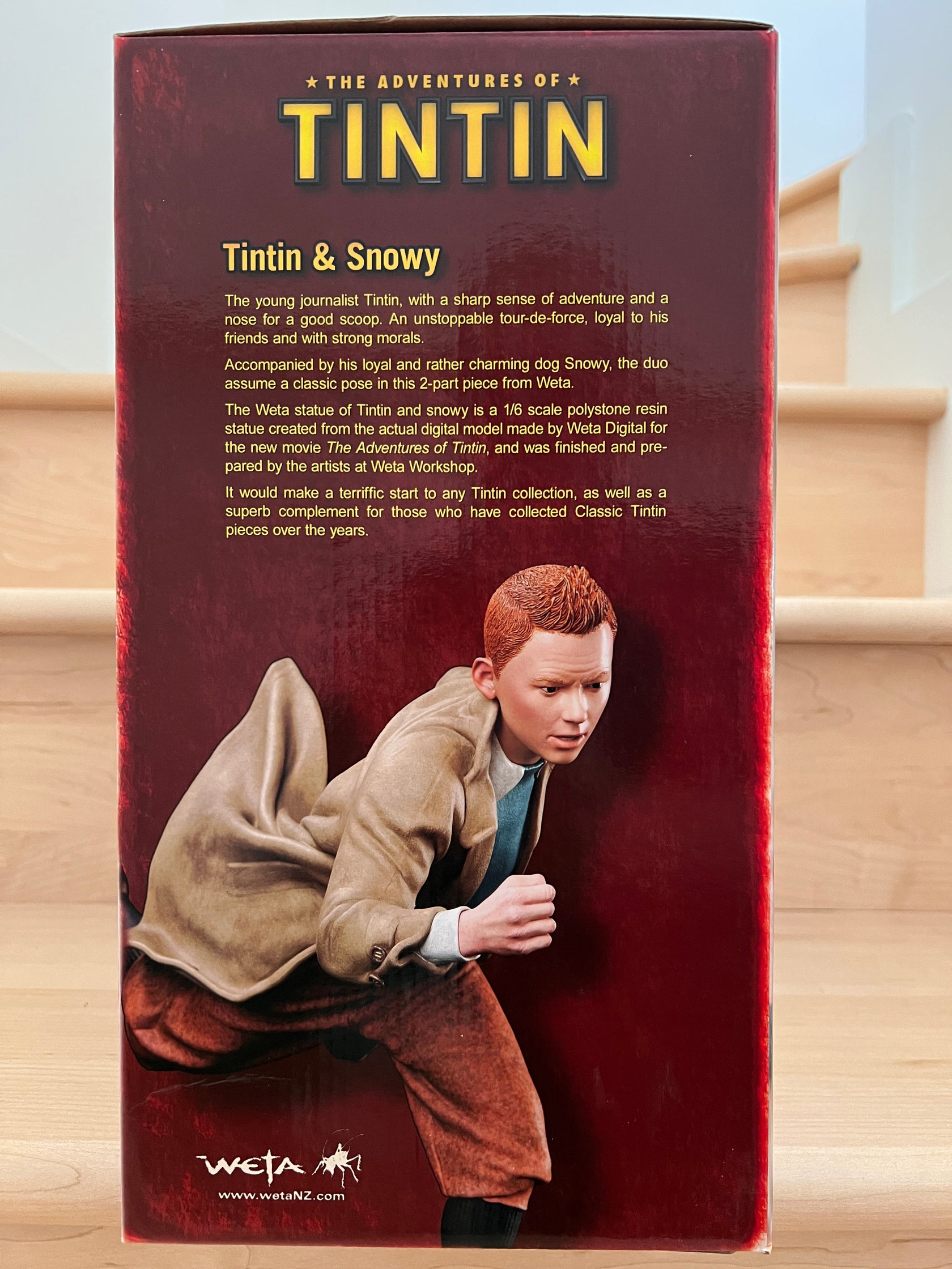 Tintin and Snowy Figure Set From "The Secret of the Unicorn" Movie 201 ...